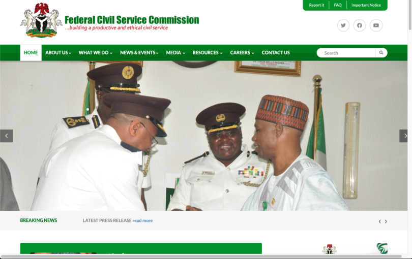 Fcsc Recruitment 2023 2024 Application Portal Registration Form